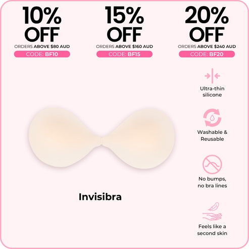 BOOMBA Invisibra | The World's Thinnest Sticky Bra! – BOOMBA AU