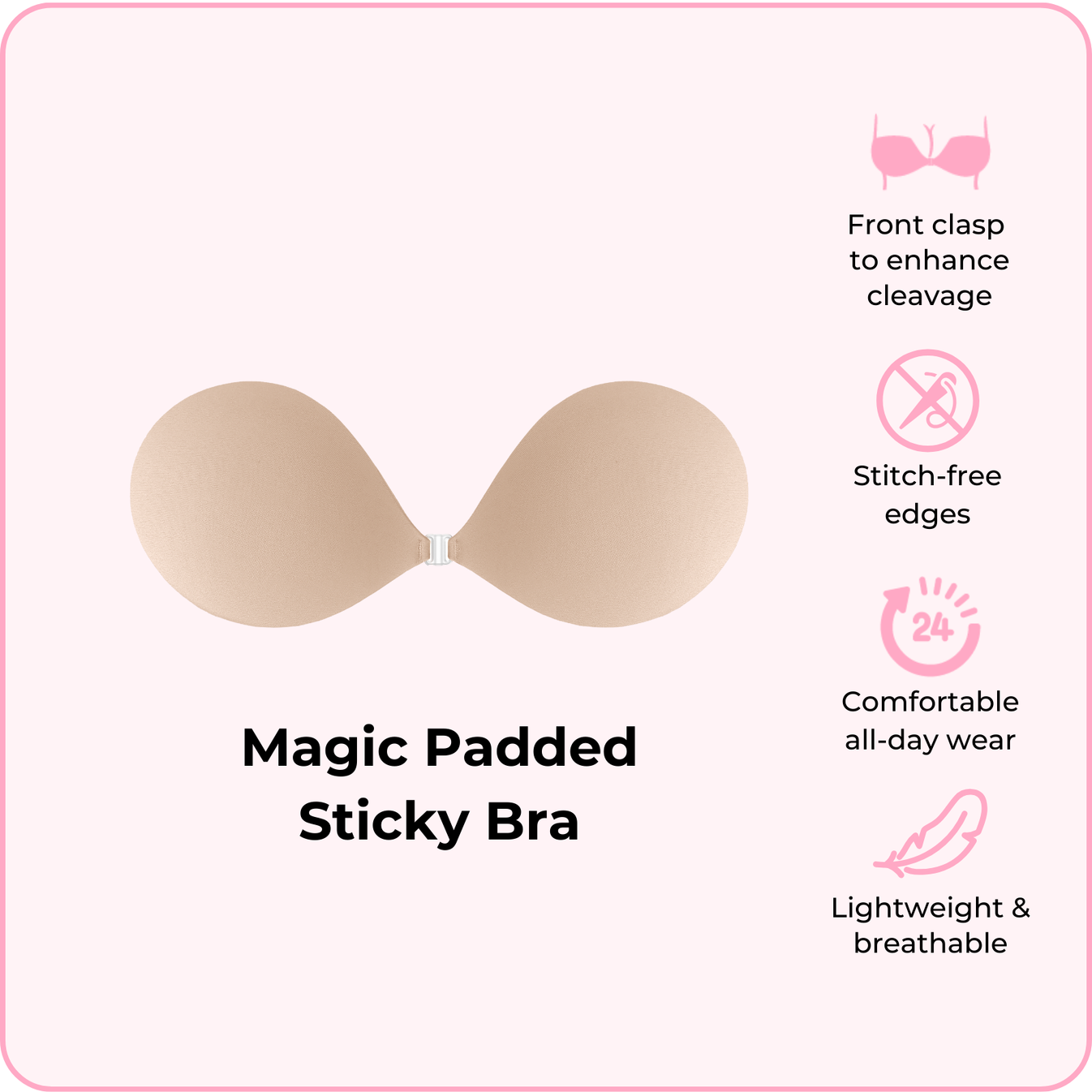 Magic Padded Sticky Bra – BOOMBA AU