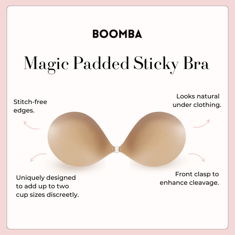 Magic Padded Sticky Bra – BOOMBA AU